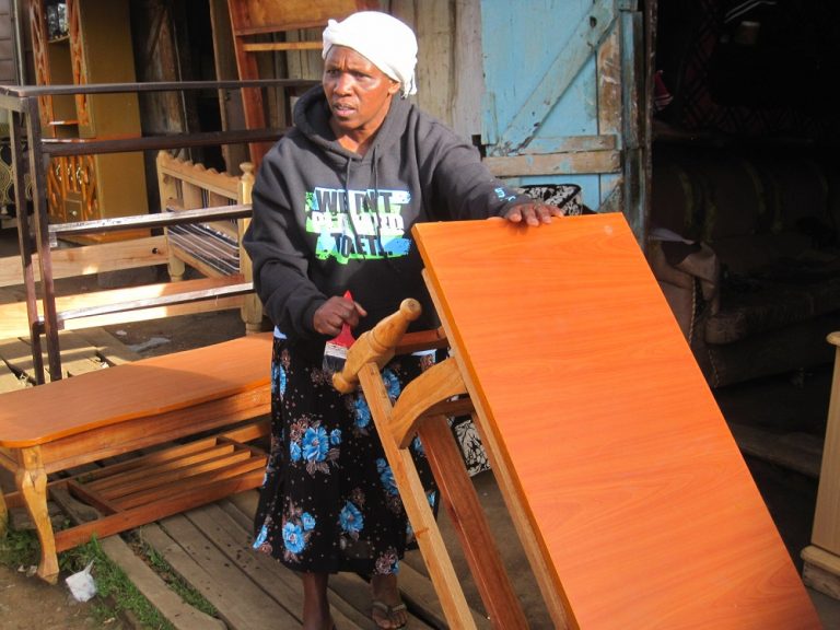 Female carpenter carves a niche in men's territory - Business Today Kenya