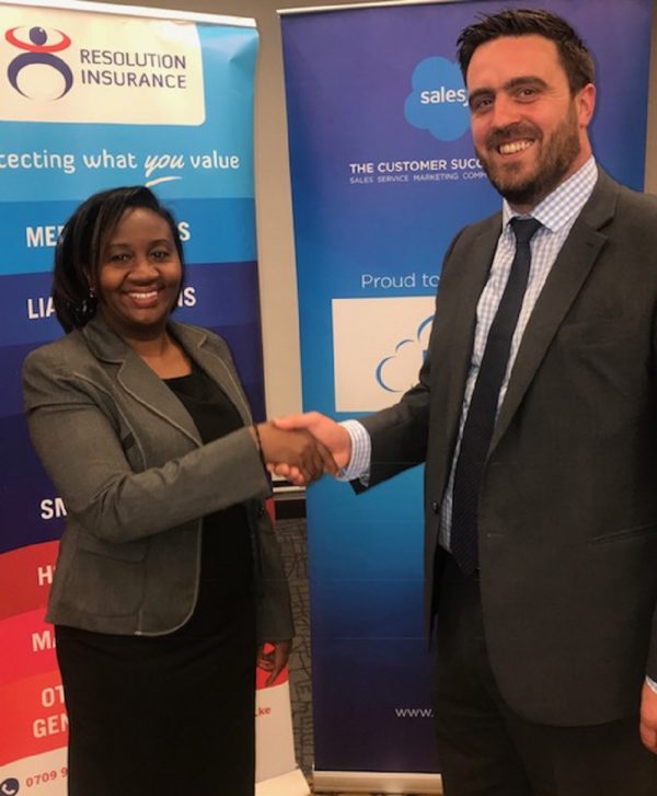 Resolution Insurance celebrates roll out of salesforce system ...