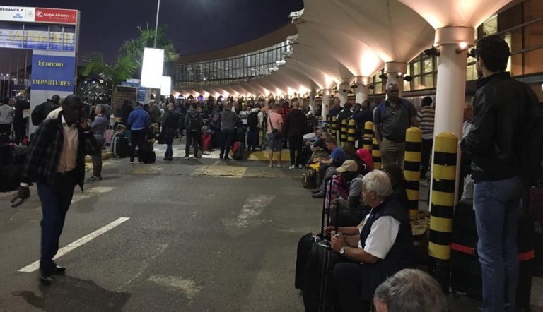 Crisis at JKIA as flights grounded by striking airport staff - Business ...