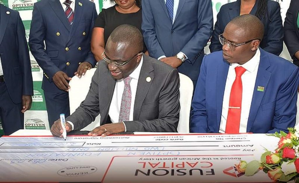 Optiven, Fusion Capital Invest Millions to Keep Students in Day Schools