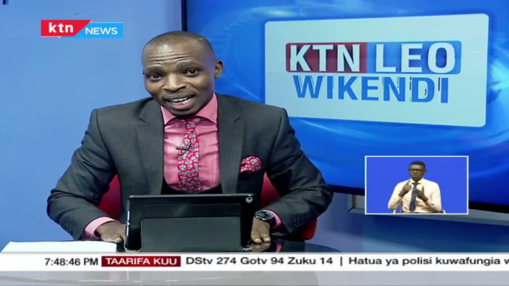 Lofty Matambo Announces KTN Resignation on Live News Bulletin [VIDEO ...