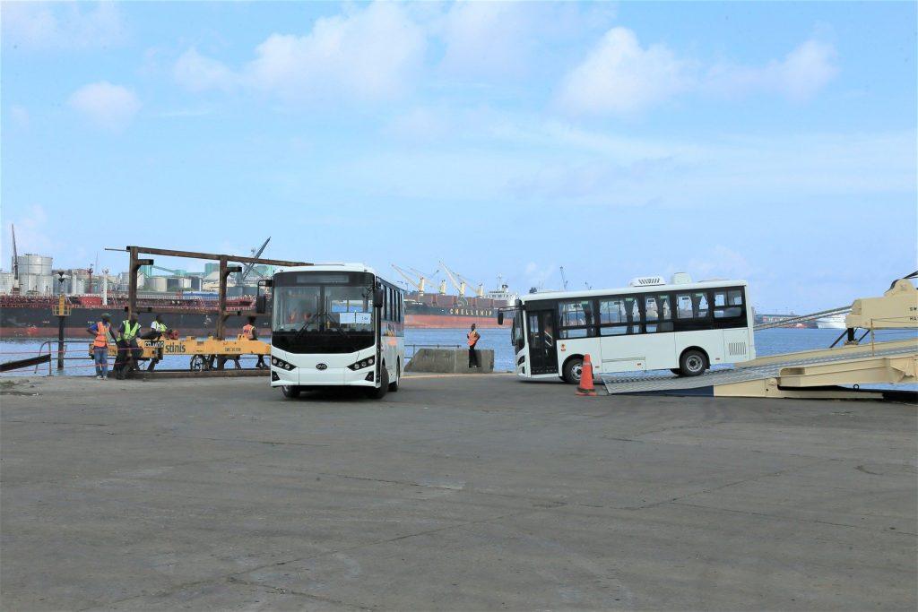 Taking Nairobi: 15 New Electric Buses Land in Kenya - Business Today Kenya