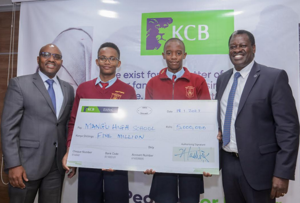 Mang’u High School Receives Boost To Scale Aviation Studies