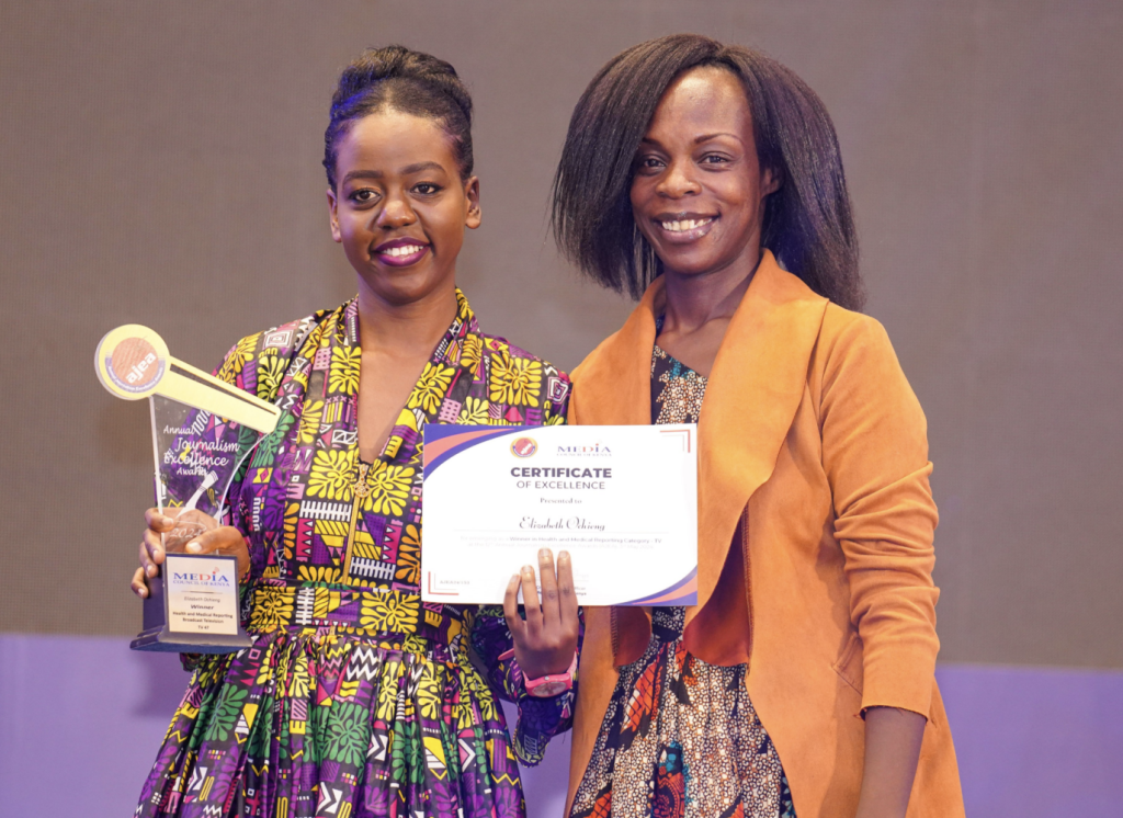 TV47's Elizabeth Atieno Scoops 'Journalist Of The Year' Award