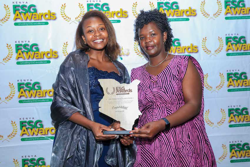 KCB Recognised for ESG and Sustainability Reporting