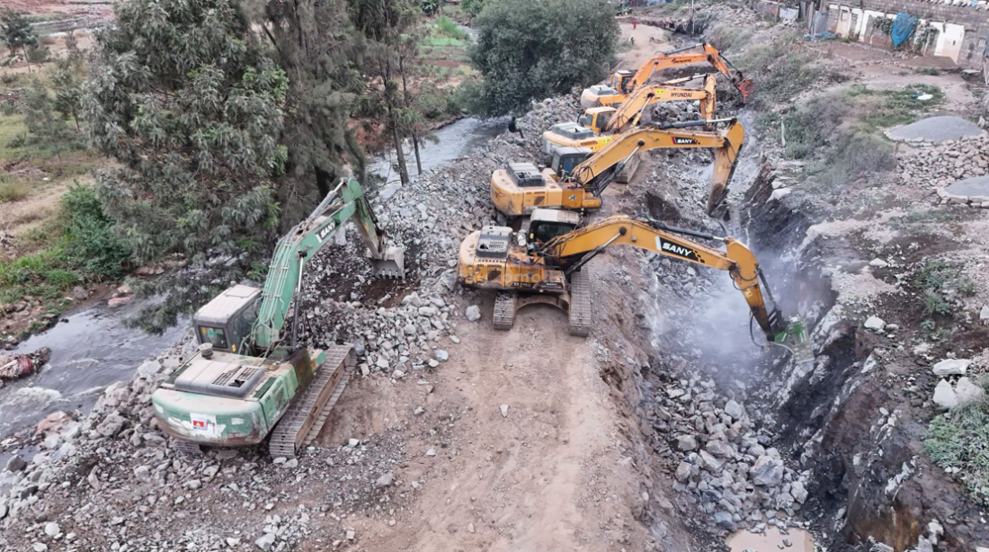 Government Upgrades Nairobi Sewer System Under River Regeneration Project